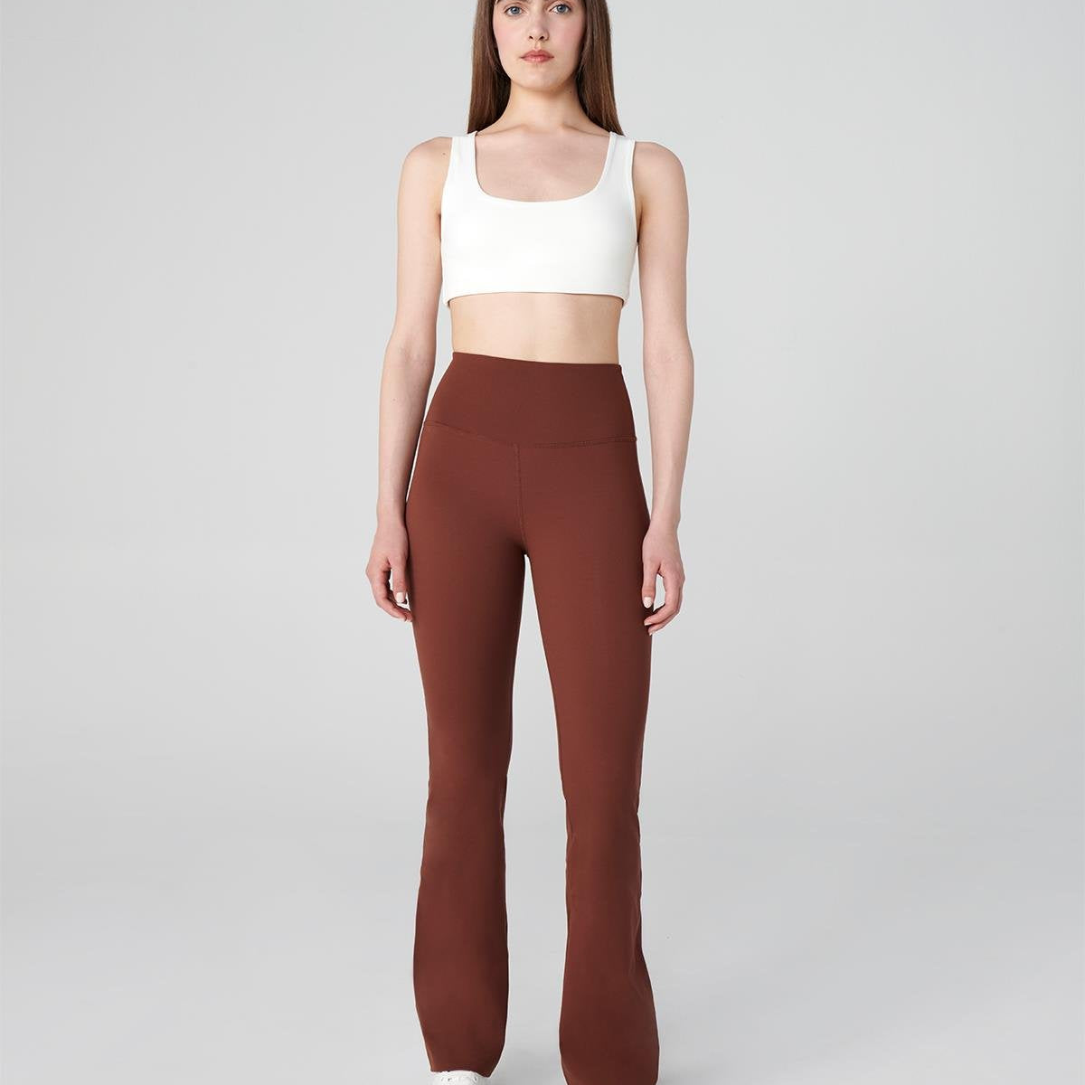 UP&FIT Tayt Push Up Light Bootcut Brown