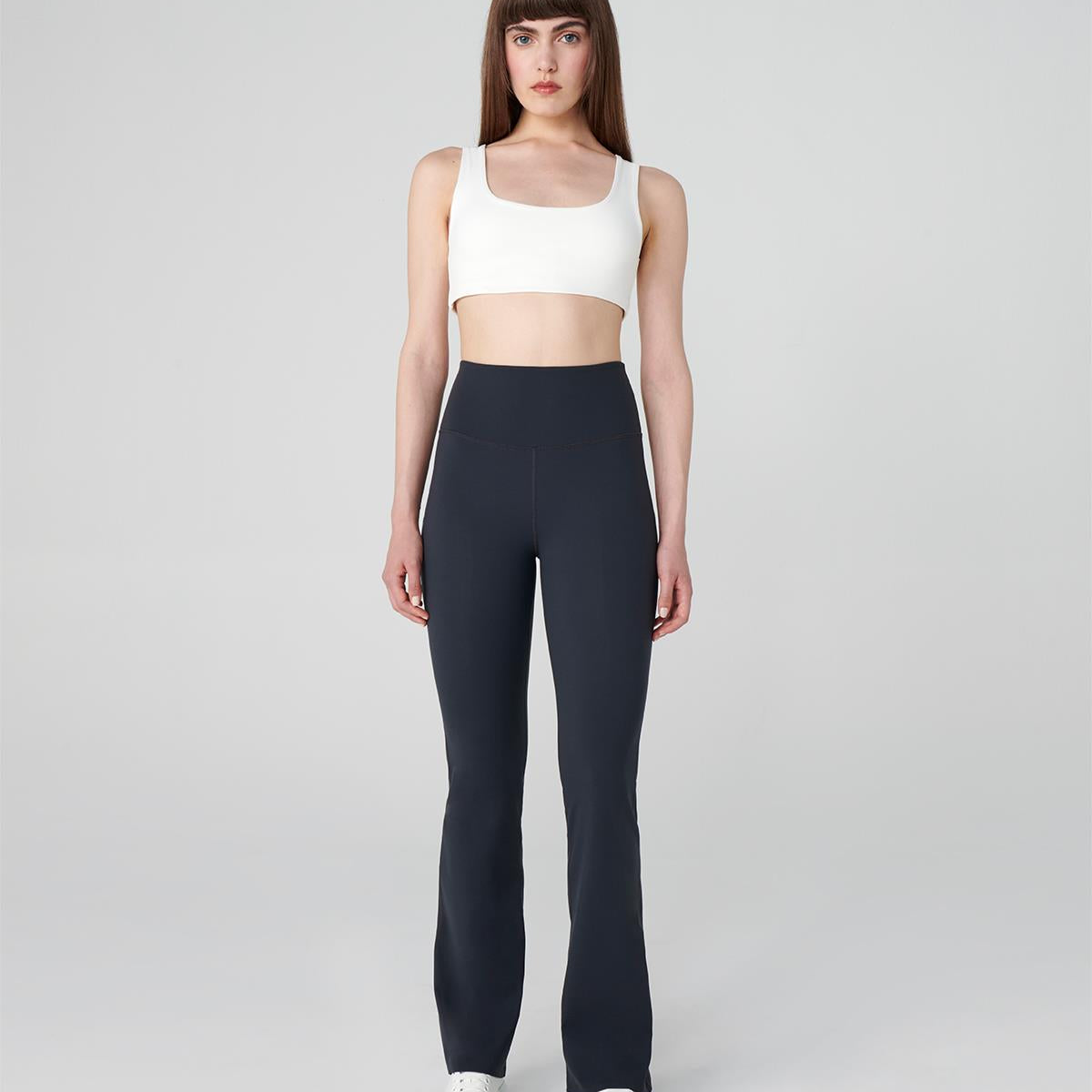 UP&FIT Tayt Push Up Light Bootcut Dark Silver